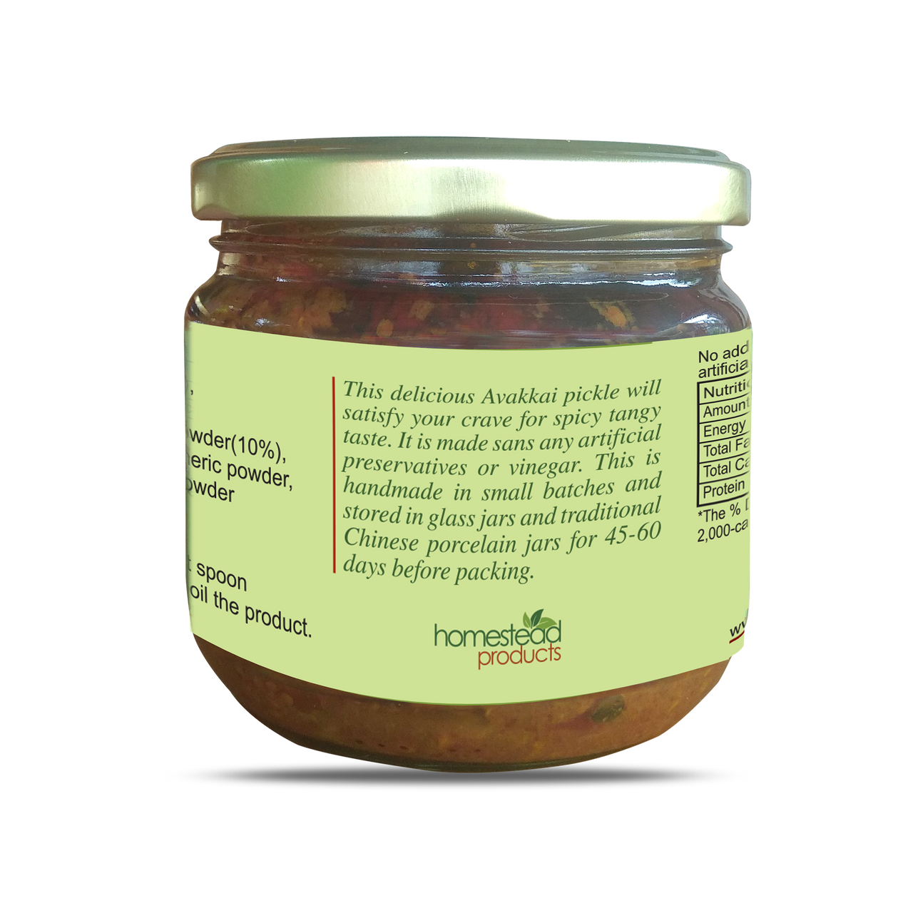 Avakkai Pickle - 350g – Elements